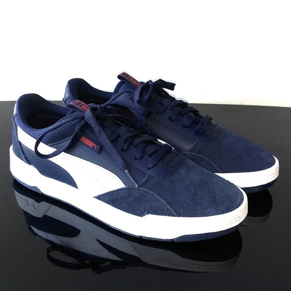 Puma | Shoes | Puma Mens Low Top Leather Sneaker | Poshmark